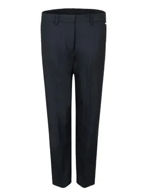 Herno Tailored Trousers With Belt Loops - Black