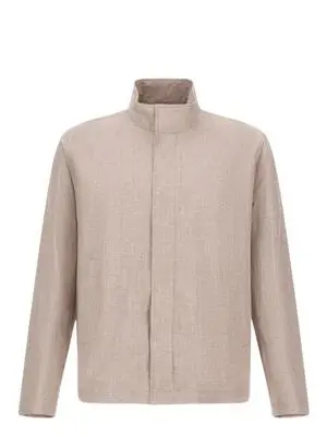 Herno Button Jacket - Chantilly