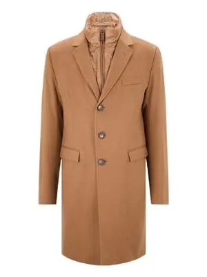 Herno Long-sleeved Coat - Brown