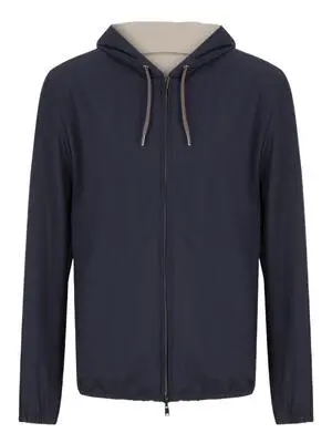 Herno Reversible Hooded Jacket - Black