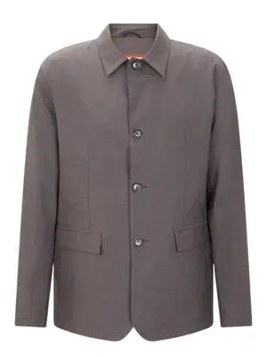Herno Long-sleeved Casual Jacket - Black