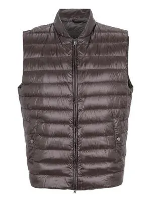 Herno High-necked Vest - Black