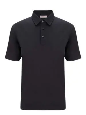 Herno Short-sleeved Polo Shirt Black
