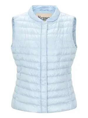 Herno Quilted Padded Vest - Blue