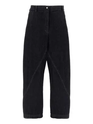 Herno Panelled Jeans - Black