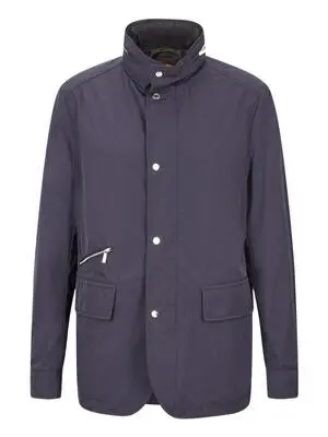 MOORER Long-sleeved Casual Jacket - Black