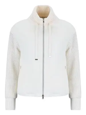 Herno High-neck Casual Jacket - White