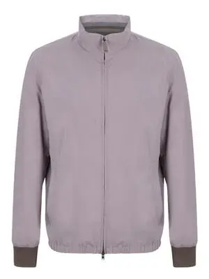 Herno High-neck Casual Jacket - Gray