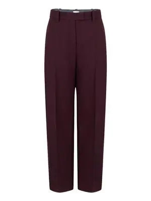 Brunello Cucinelli Tailored Trousers With Belt Loops - Black