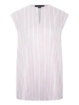 FABIANA FILIPPI Fabiana Filippi Sleeveless Striped Tank Top