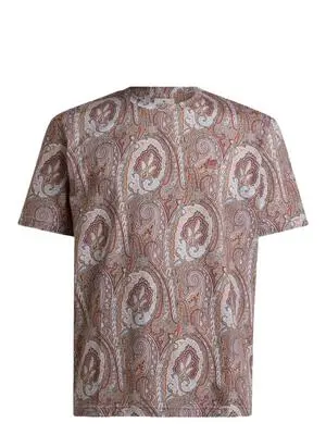 Etro Printed Cotton T-shirt - No