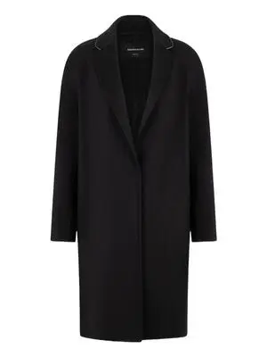 Fabiana Filippi Long Sleeved Coat - Black