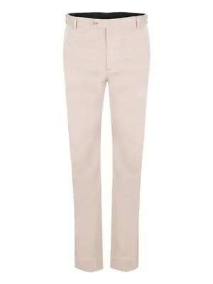 Brioni Single-button Casual Trousers - Nude