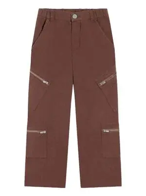 Jacquemus Le Cargo Cotton Trousers - Brown