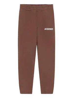 Jacquemus Cotton Sweatpants - Red