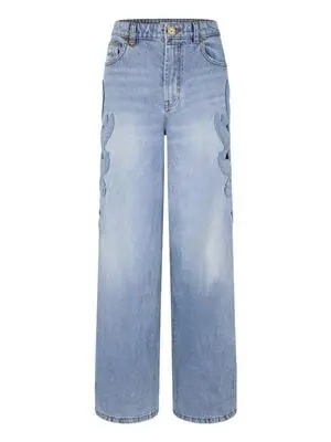 Zimmermann Belt Loop Jeans - Blue