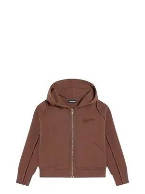JACQUEMUS Jacquemus Zipper Hoodie With Lettering