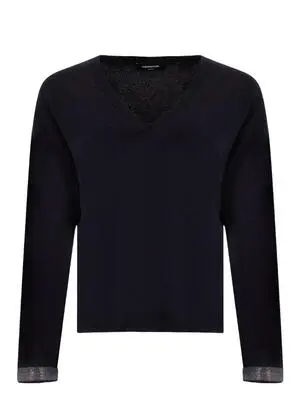 Fabiana Filippi V-neck Sweater - Black