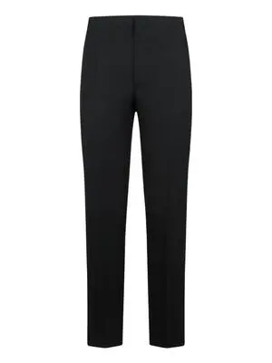 TOM FORD Wool Tailored Trousers - Black
