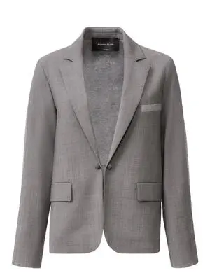 Fabiana Filippi Single-breasted Suit Jacket - Gray