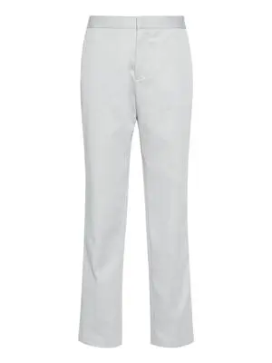 Fabiana Filippi Beaded-trim Tapered Trousers - White