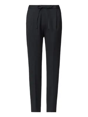 Fabiana Filippi Drawstring Pleated Casual Pants - Black