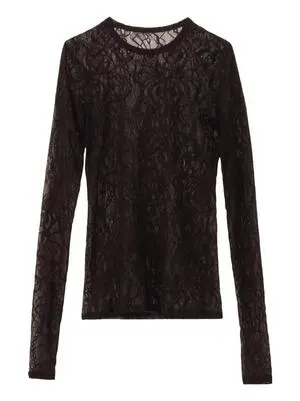 Fabiana Filippi Lace Pullover - Black