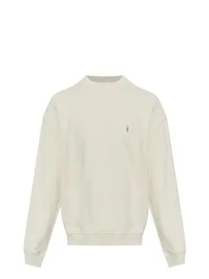 ALLSAINTS Long Sleeve Crewneck Sweatshirt - Off White