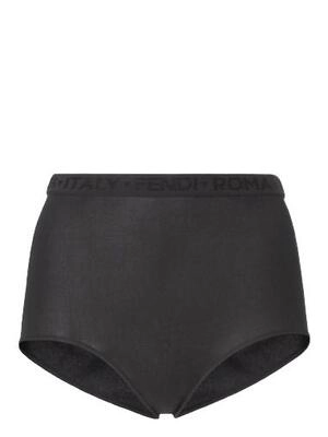 FENDI Fendi Jacquard Logo Hipster Shorts