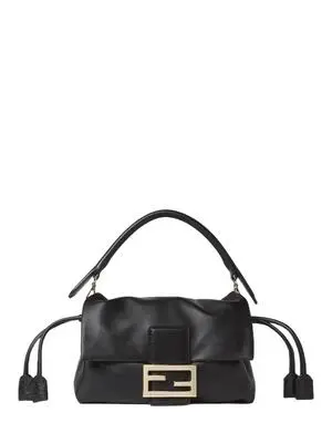 Fendi Baguette Soft Small Bag - Black