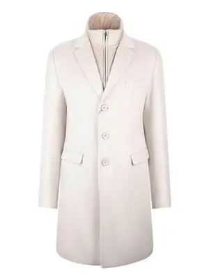 Herno Cashmere Coat - White