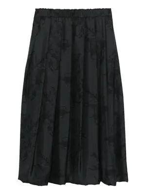 FABIANA FILIPPI Fabiana Filippi Pleated Midi Skirt With Elastic Waist