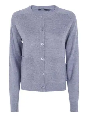 SEVENTY Seventy Round Neck Sweater With Ribbed Details