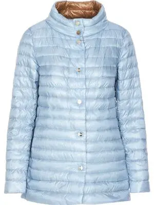 Herno Herno Reversible Funnel-Neck Puffer Jacket Blue