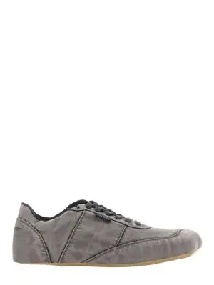 MAISON MARGIELA Distressed Finish Lace-up Sneakers - Grey
