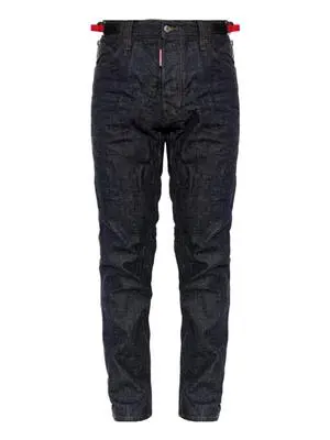 Dsquared2 Belt Loop Jeans - Navy Blue