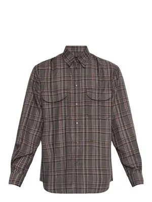 Dsquared2 Collared Long-sleeved Shirt - Black