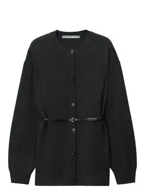 Alexander Wang Belted Cardigan - Black