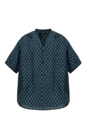 Balmain Short-sleeved Shirt - Navy Blue
