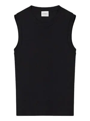 CLOSED Closed Crew-Neck Sleeveless Top