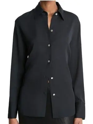 Vince Button-up Shirt - Black