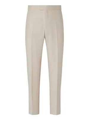 Zegna Oasi Lino Trousers - Nude
