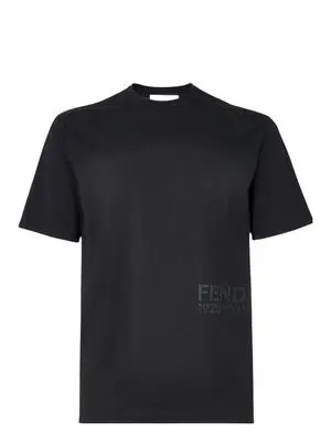 Fendi Cotton T-shirt - Black