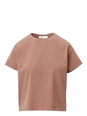Rag & Bone Washed Loose T-shirt - Clay Brown