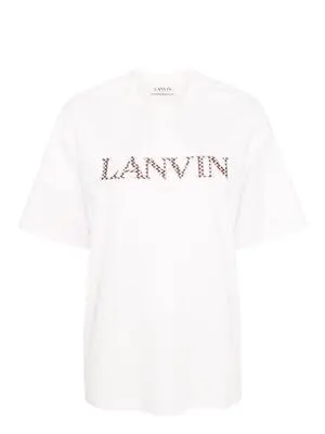 LANVIN Lanvin Embroidered Logo T-Shirt