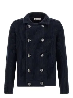Brunello Cucinelli Long-sleeved Knitwear - Black