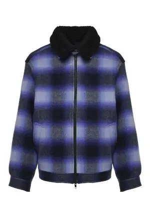 Balenciaga Long Sleeve Zip-up Jacket - Black