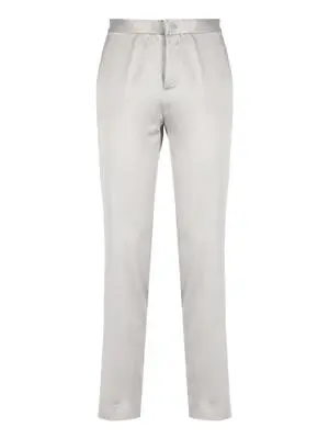 Fabiana Filippi Cropped Satin Trousers - White