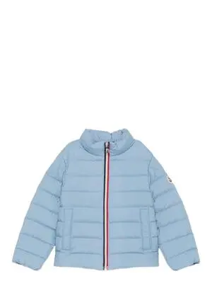 Moncler Long-sleeved Down Jacket - Blue