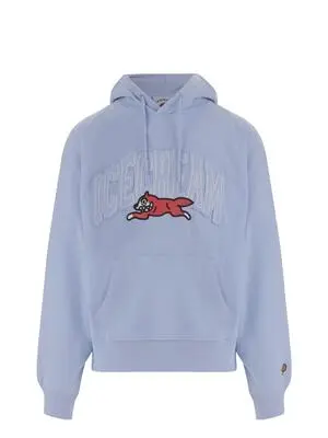 ICECREAM ICECREAM Long-Sleeve Hoodie With Drawstring Hood And Ribbed Details